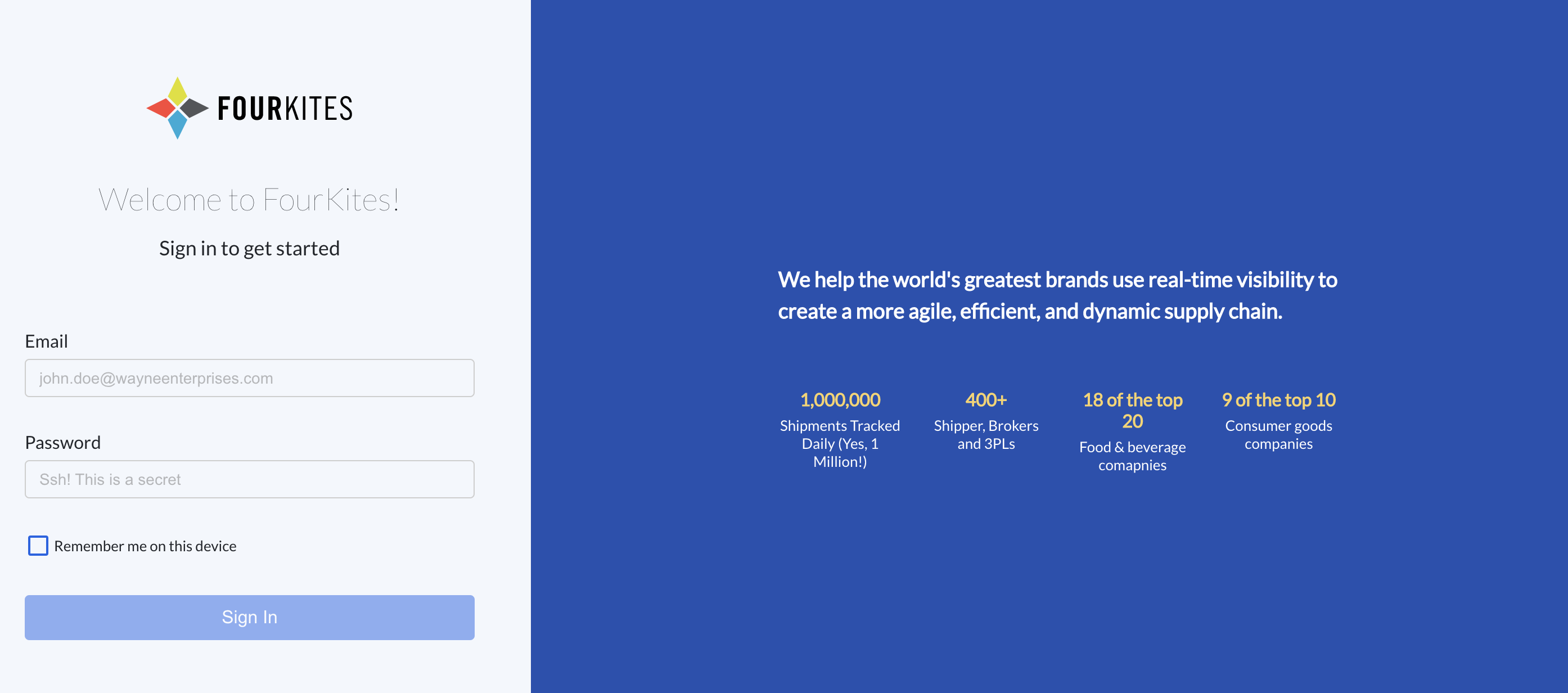 FourKites Developer Portal | DevPortal Awards