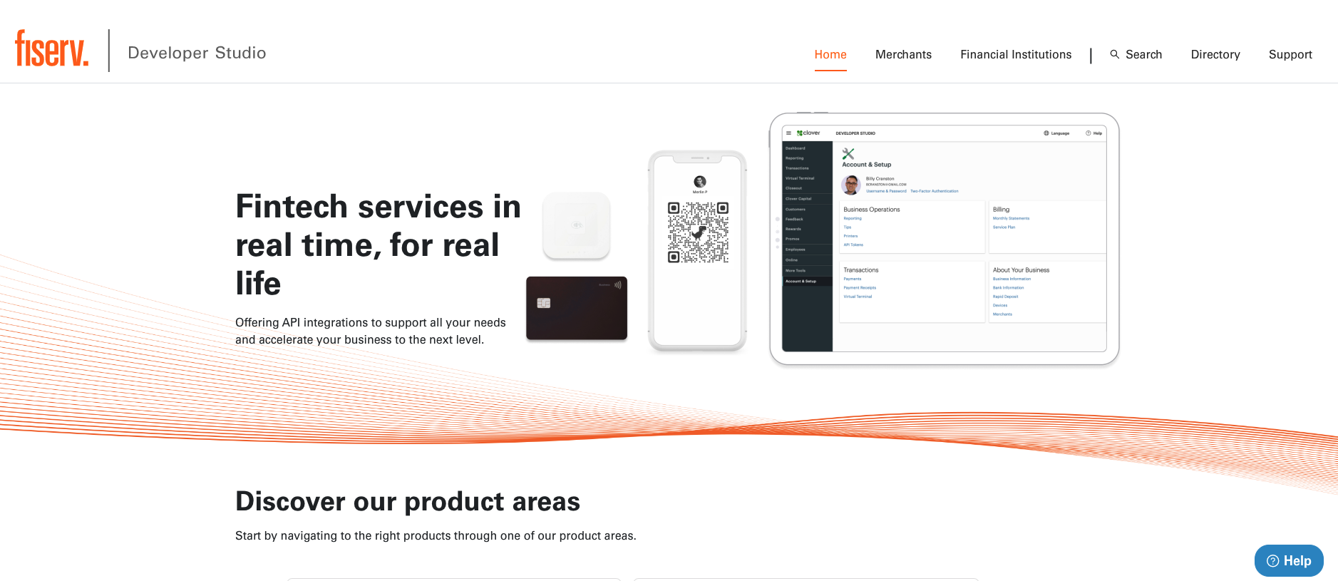 Fiserv Developer Studio (2022) | DevPortal Awards