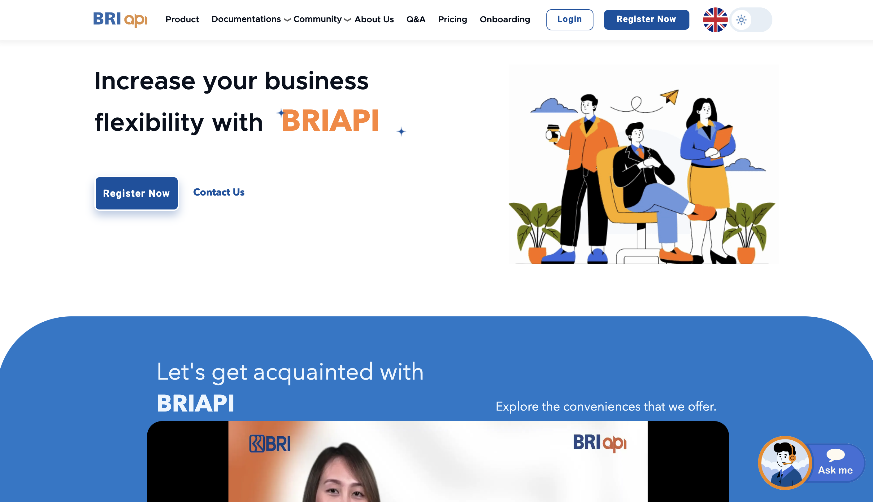 BRIAPI Developer Portal (2024) | DevPortal Awards
