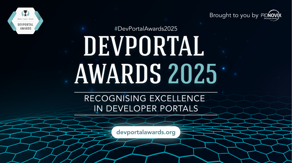 Nomination 2025 | DevPortal Awards